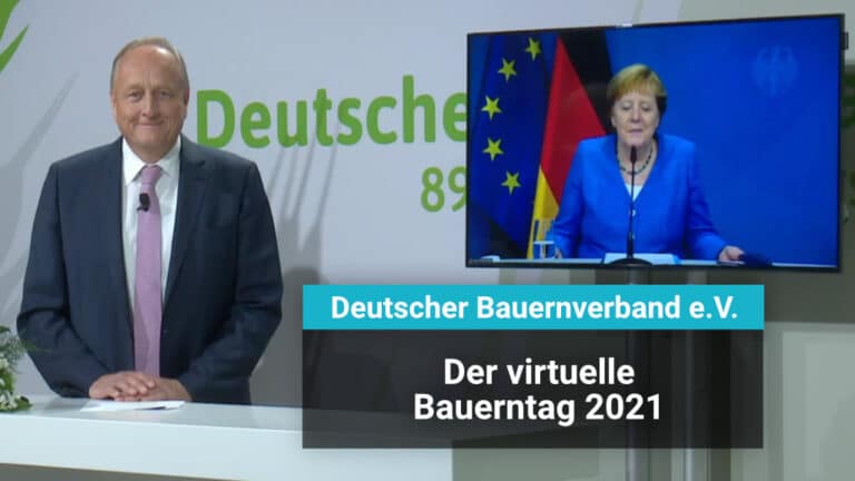 Der deutsche Bauerntag 2021: Erfolgreich und virtuell mit zummit