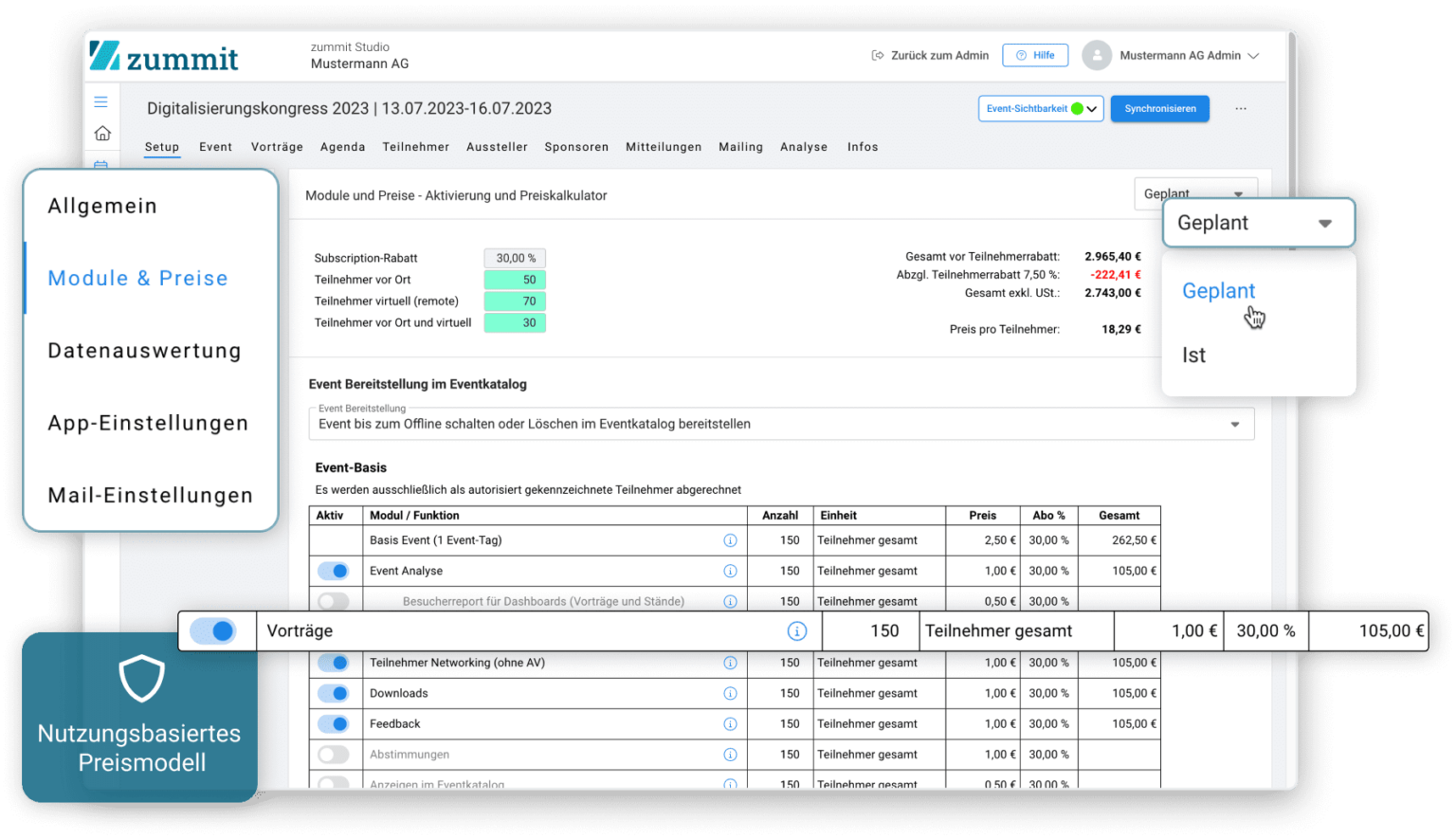 zummit | Ihre Event-Plattform, egal ob Präsenz, hybrid oder virtuell